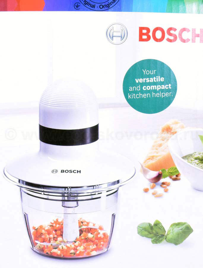 Измельчитель электрический BOSCH MMR08A1 400Вт, Германия MMR 08 A 1 ...